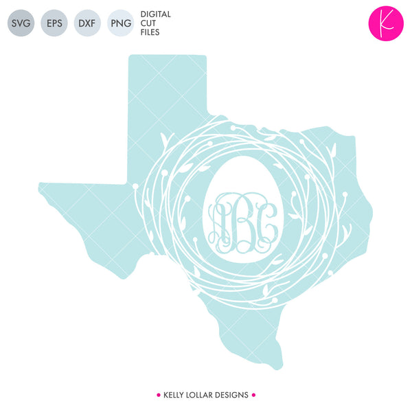 Texas State Bundle | SVG DXF EPS PNG Cut Files - Kelly Lollar Designs