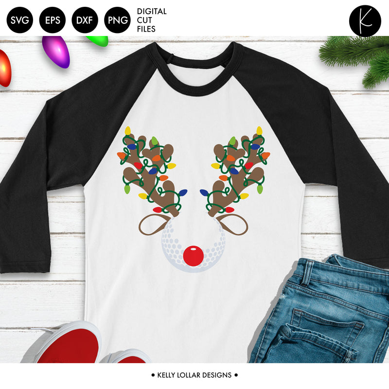 Reindeer Sports SVG Cut Files | Kelly Lollar Designs
