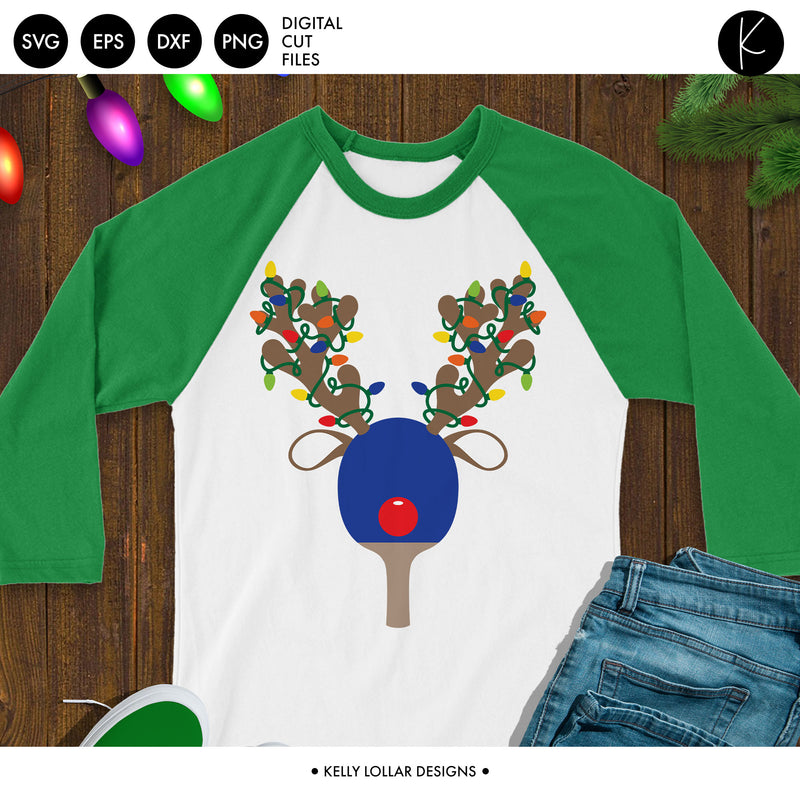 Reindeer Sports SVG Cut Files | Kelly Lollar Designs