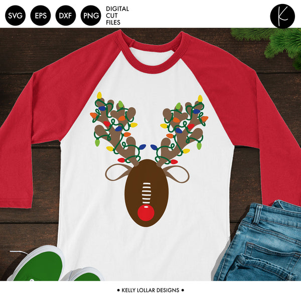 Reindeer Sports SVG Cut Files | Kelly Lollar Designs