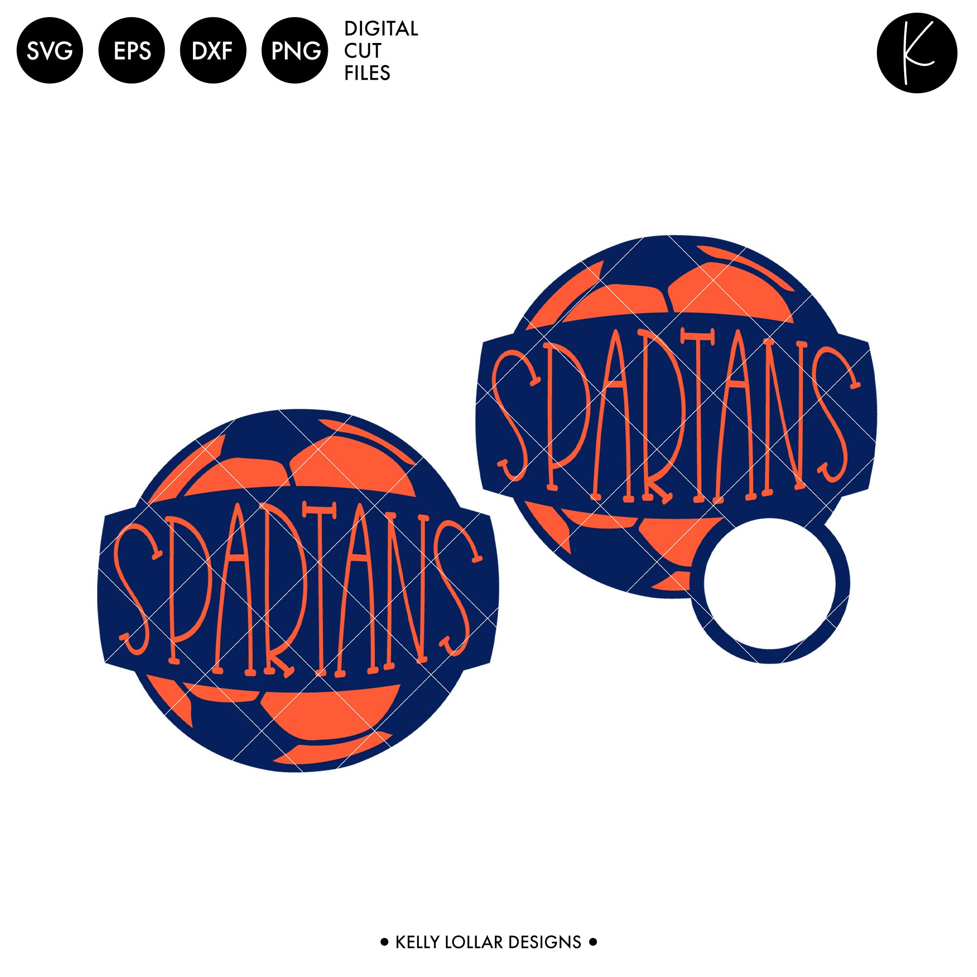 Spartans Soccer and Football Bundle | SVG DXF EPS PNG Cut Files - Kelly ...