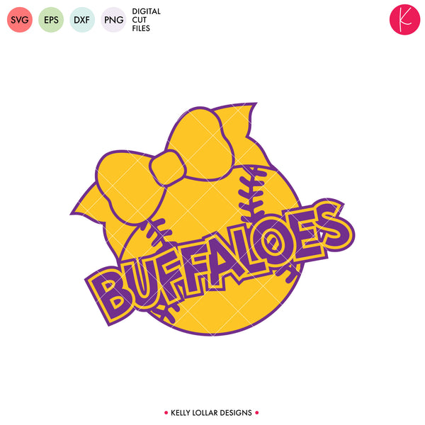 Buffaloes Baseball & Softball Bundle | SVG DXF EPS PNG Cut Files ...