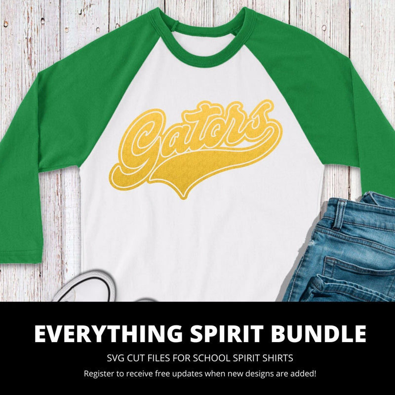 Gators Everything Spirit Bundle | SVG DXF EPS PNG Cut Files - Kelly ...