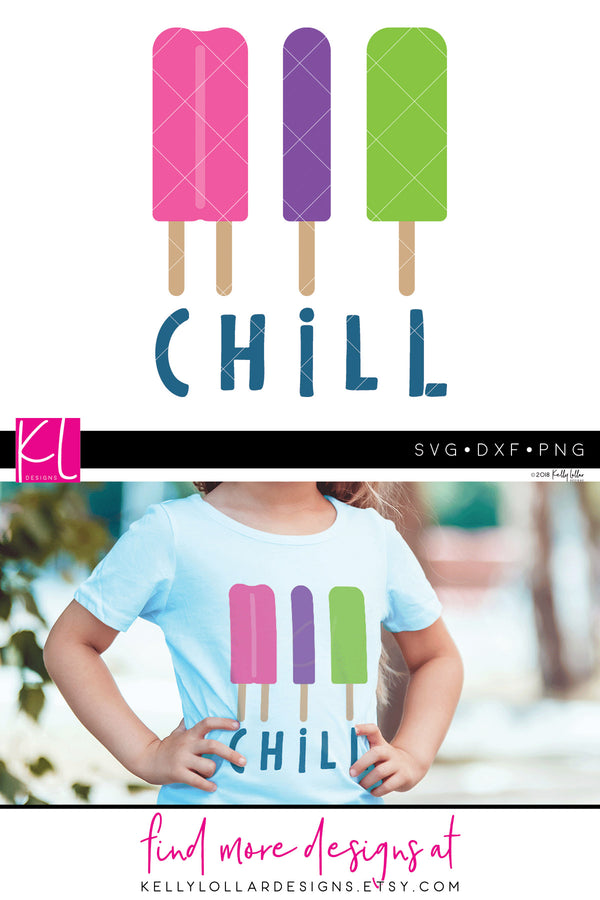 Ice Pops Quote - Summer SVG File | Kelly Lollar Designs