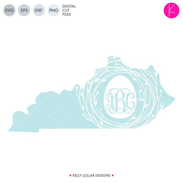 Kentucky State Bundle | SVG DXF EPS PNG Cut Files - Kelly Lollar Designs