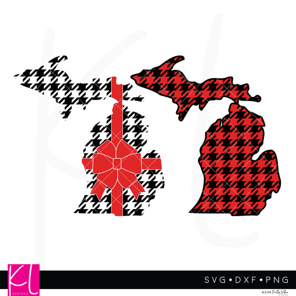 Michigan State Bundle | SVG DXF EPS PNG Cut Files - Kelly Lollar Designs