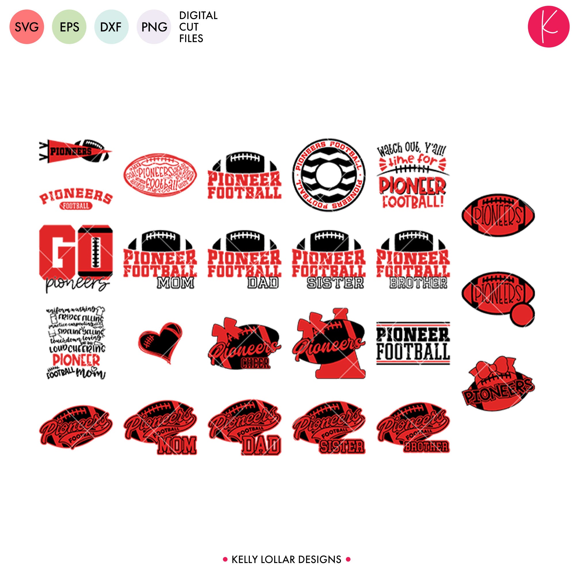 Pioneers Everything Spirit Bundle | SVG DXF EPS PNG Cut Files - Kelly ...
