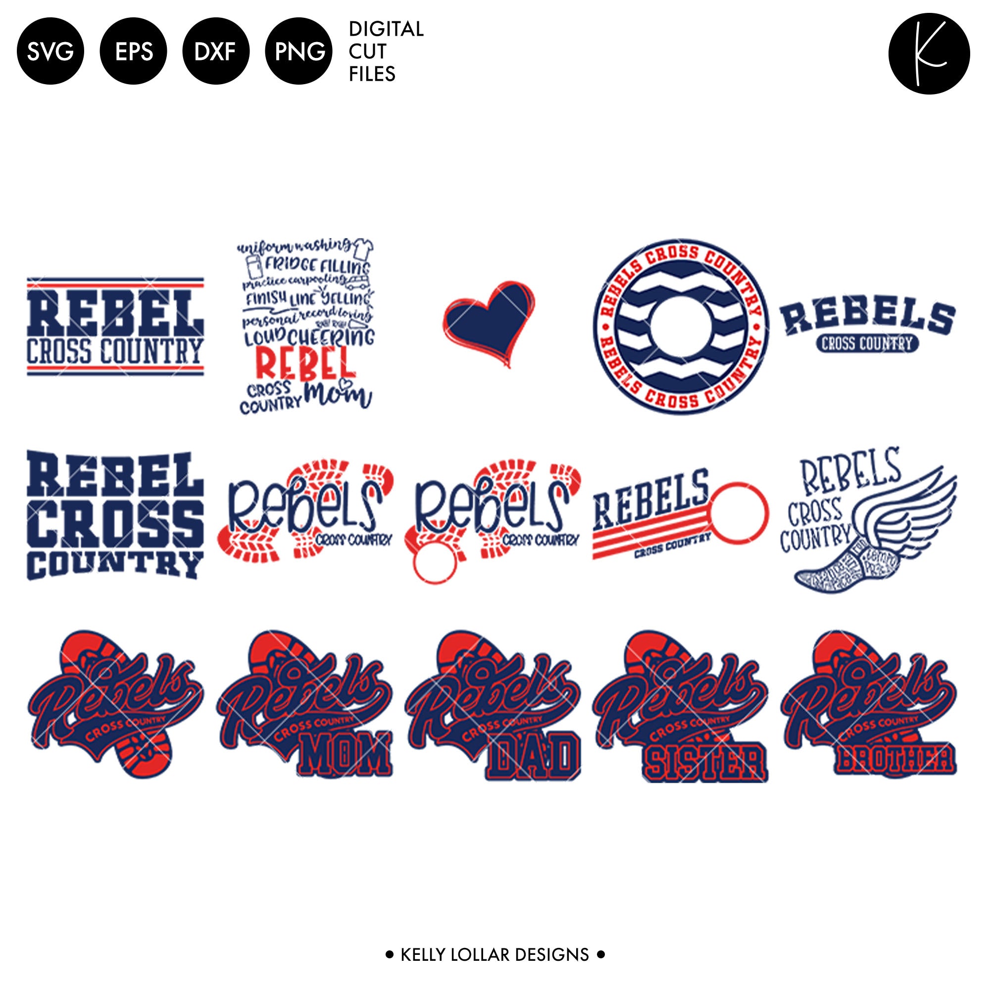 Rebels Everything Spirit Bundle | SVG DXF EPS PNG Cut Files - Kelly ...