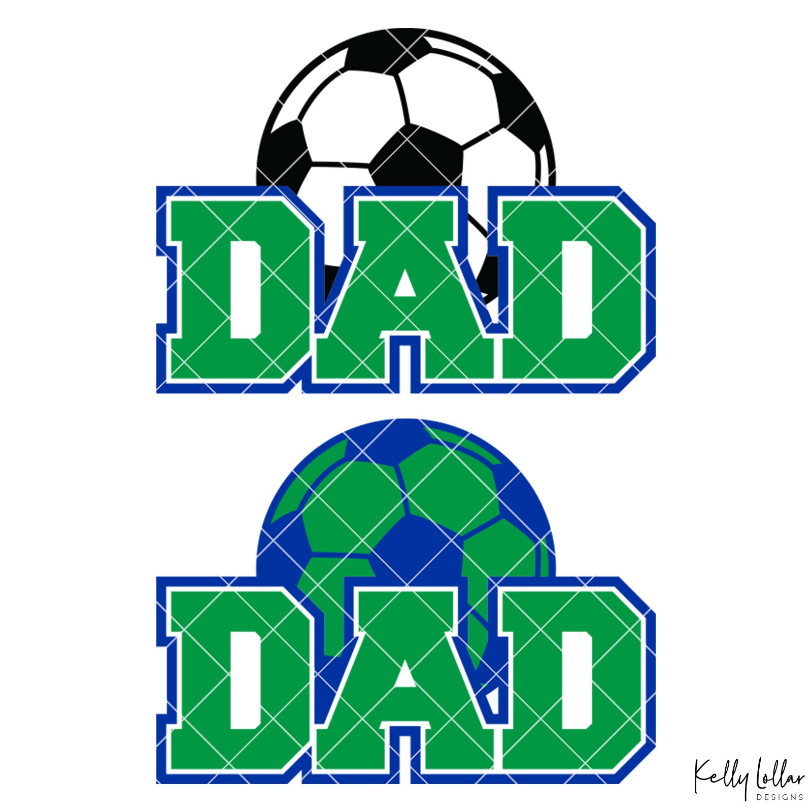 Family Soccer SVG Cut Files | Kelly Lollar Designs